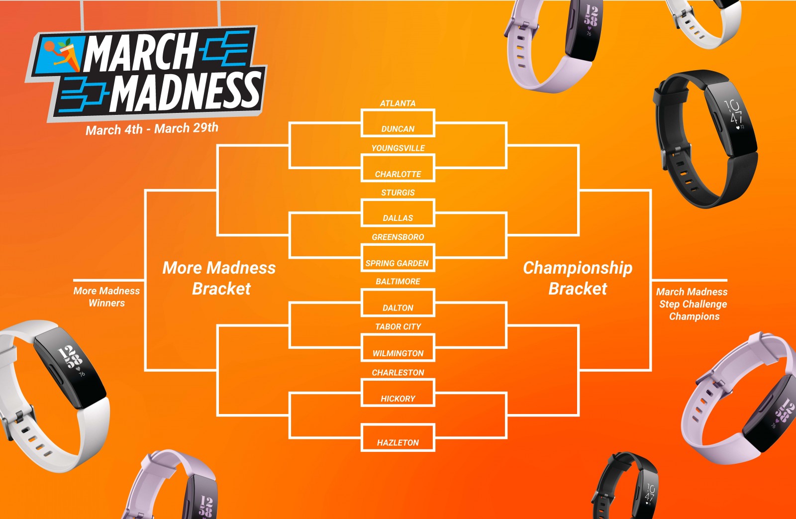 March Madness Step Challenge - Atlantic Wellness